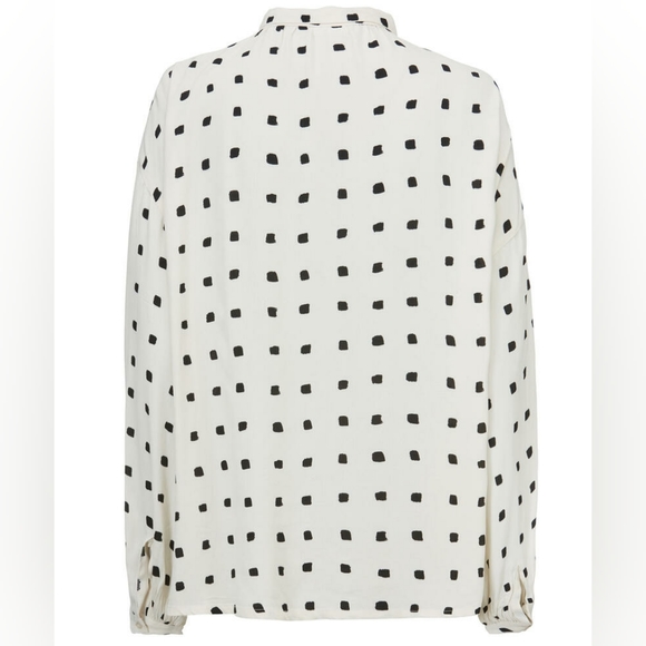 Masai | Tops | Nwot Masai Copenhagen Blouse Polka Dot Box Print Badisso ...